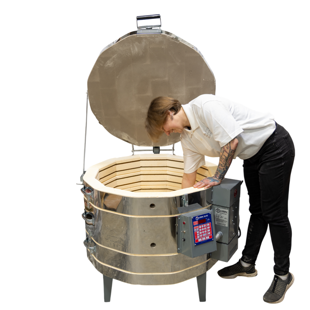 Olympic 28" Top-Loading Electric Pottery Kiln (2818HE, 2827E) | Seattle ...