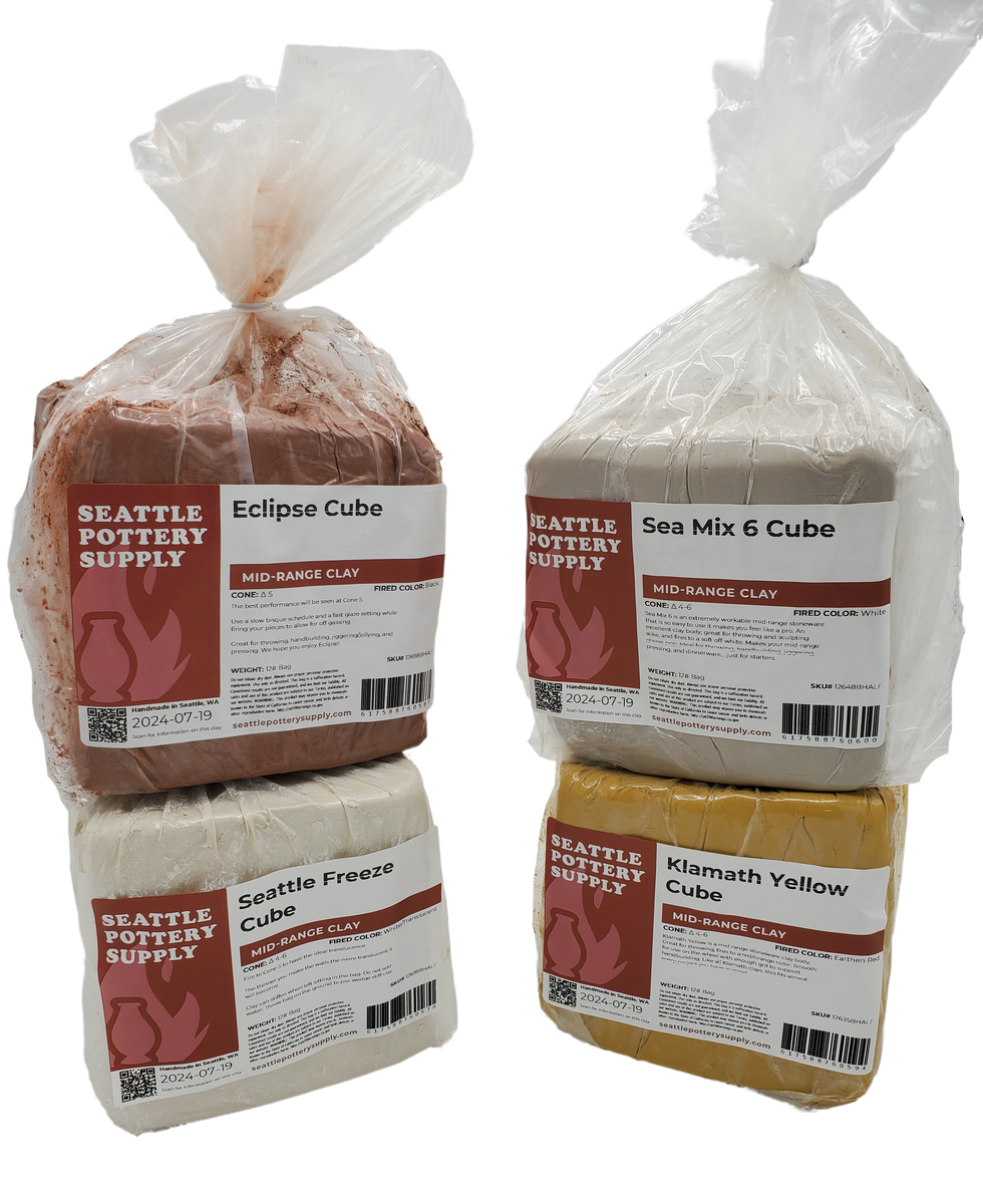 Premium Clay Flight | Seattle Pottery Supply