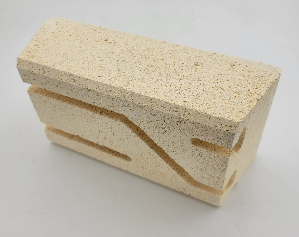 3028X Angle Crossover Brick | Seattle Pottery Supply