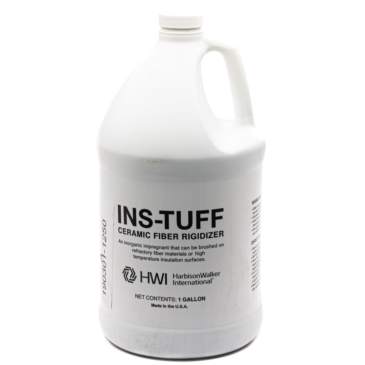INS-TUFF Ceramic Fiber RIGIDIZER LIQUID | Seattle Pottery Supply