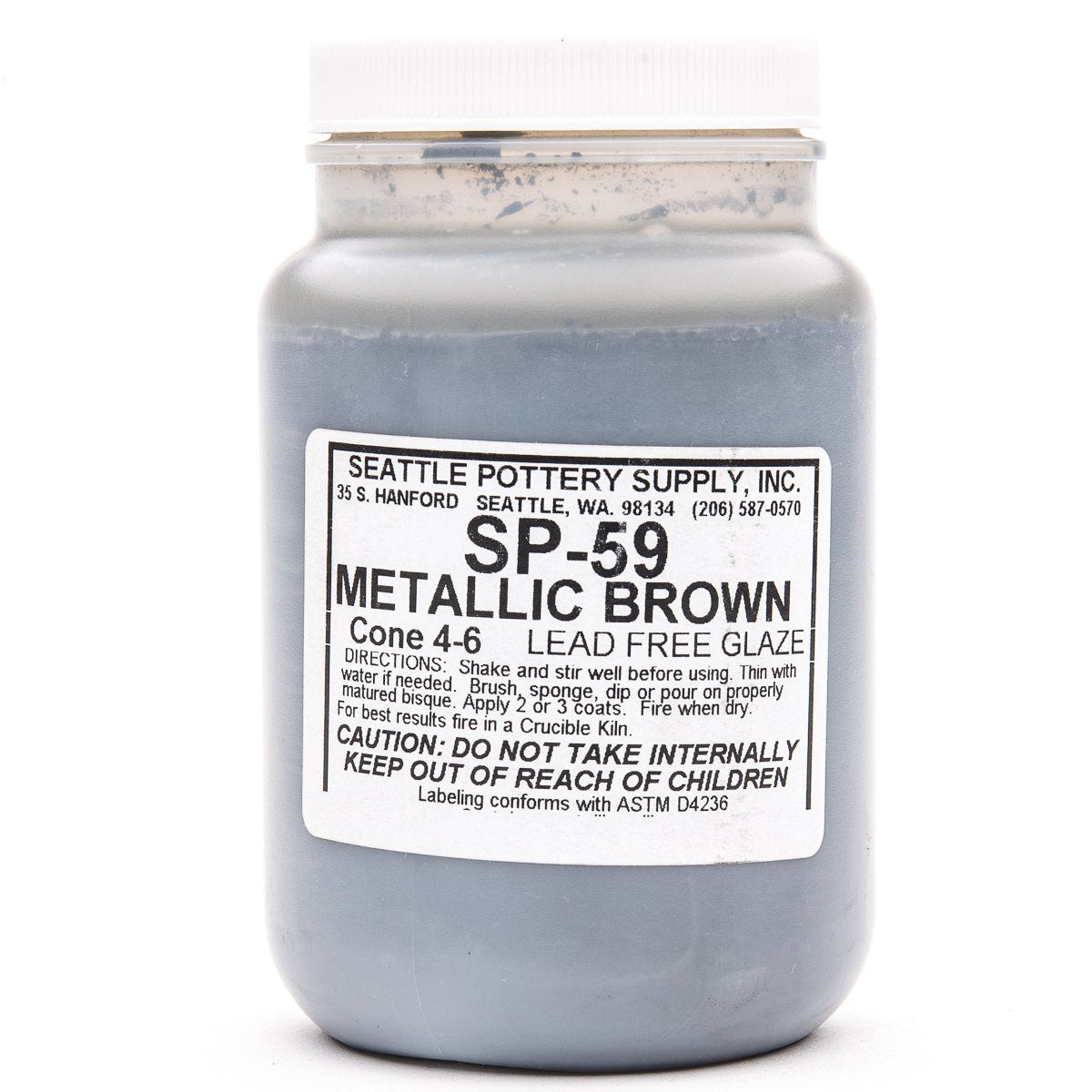 SP59 - Metallic Brown | Seattle Pottery Supply